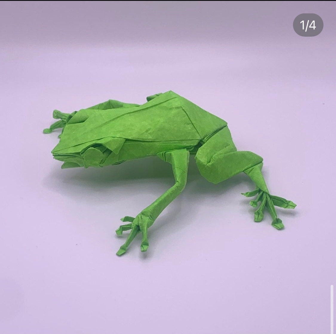 Origami Frog - Etsy