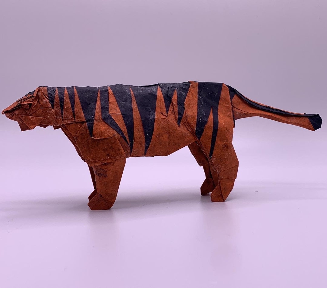 Origami Tiger - Etsy