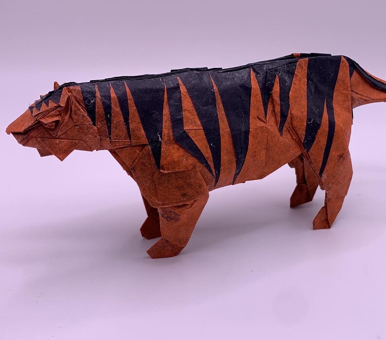 Origami Tiger - Etsy