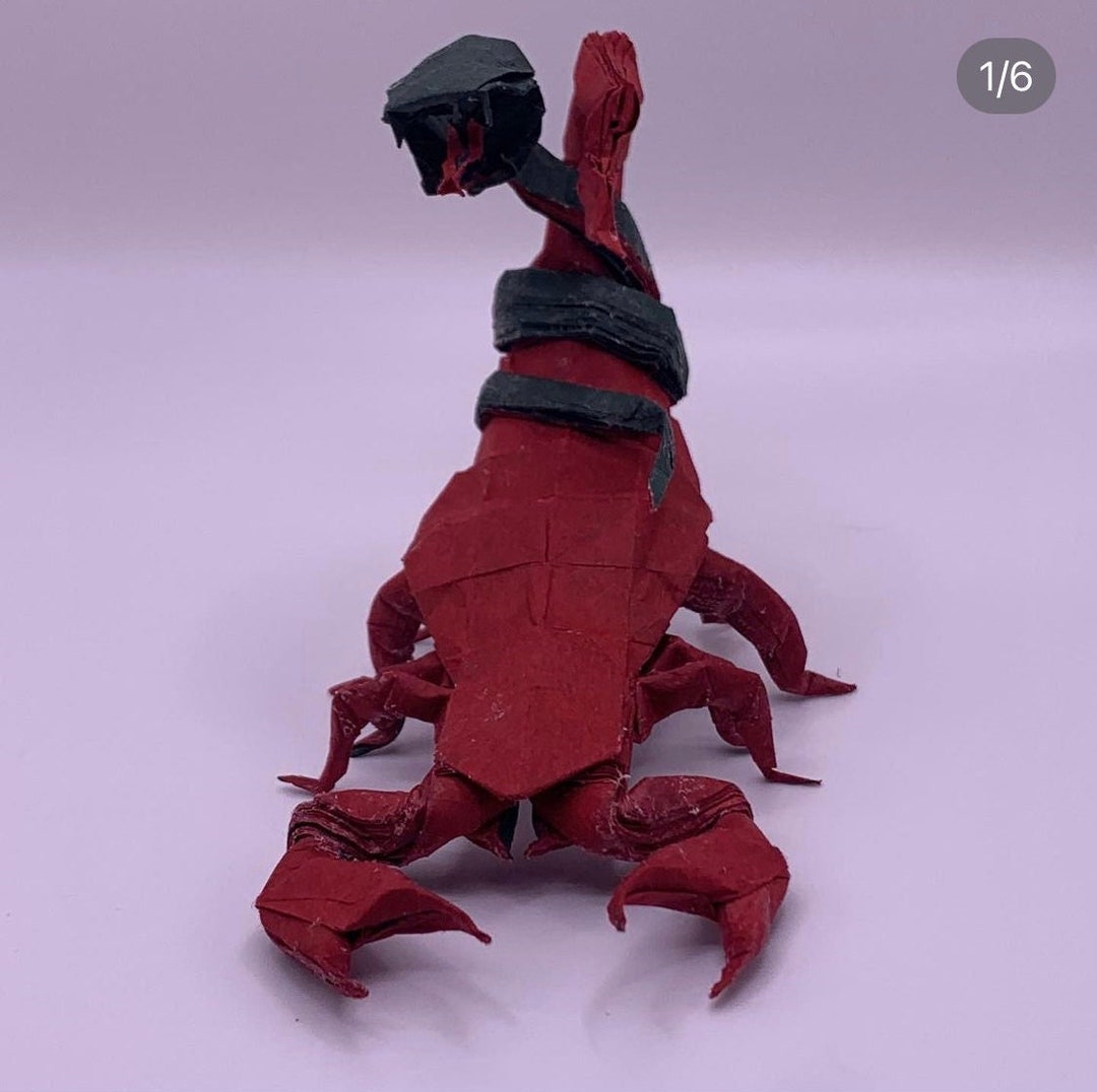 Origami Scorpion Snake - Etsy