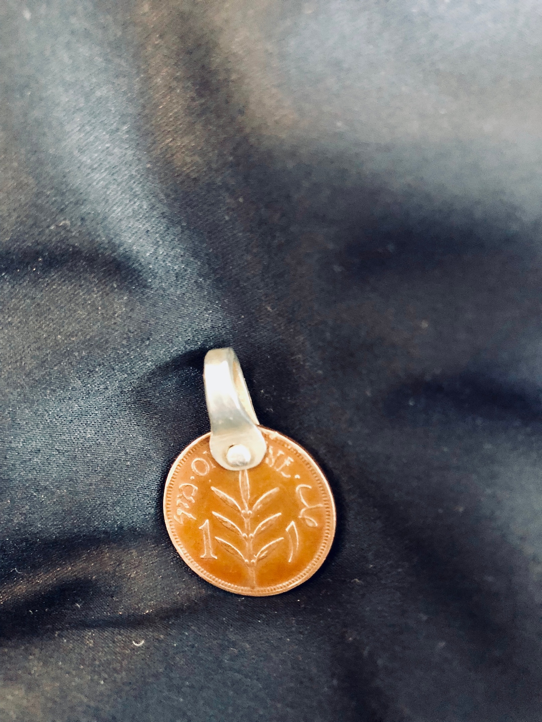 1944 Copper Coin Pendant - Etsy