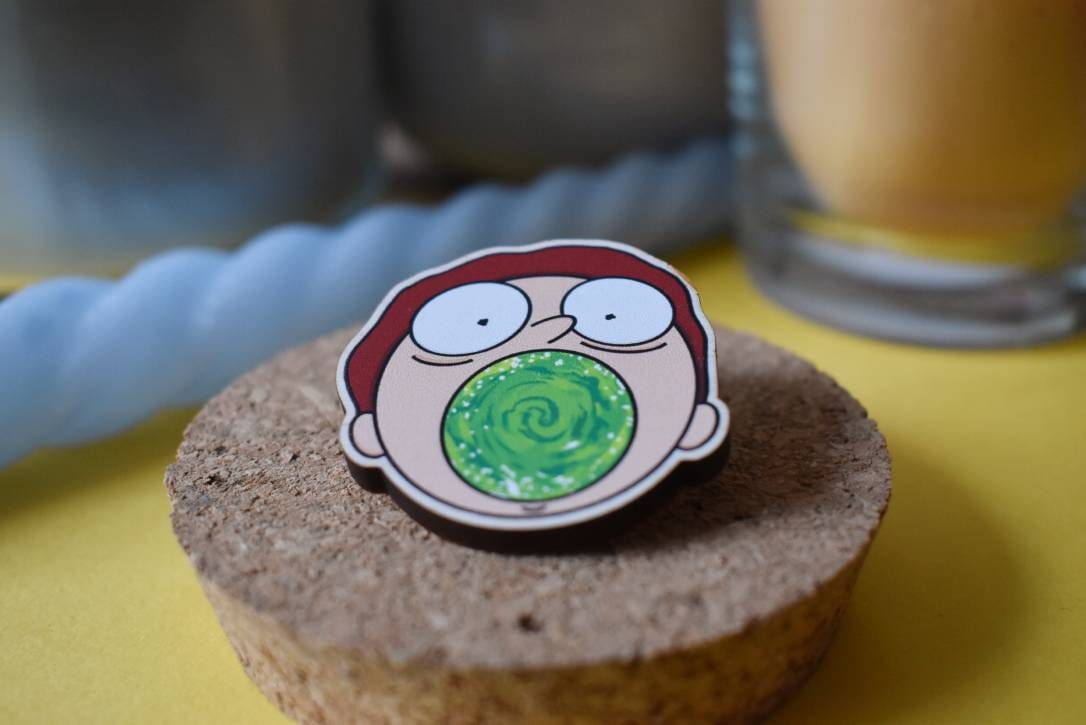 Rick & Morty Morty Portal Pin - Etsy