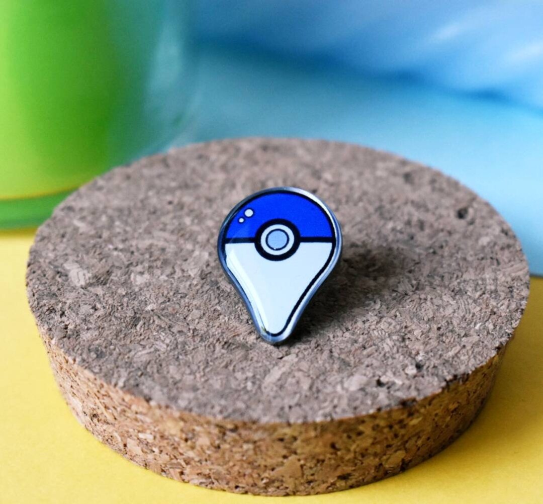 Pokeball Gym Pin Gym Badge Pokemon Gift for Him Her Enamel Pin - Etsy
