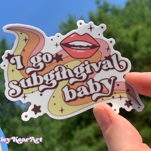 Dental Hygienist Sticker Cute Dental Sticker Dentistry - Etsy