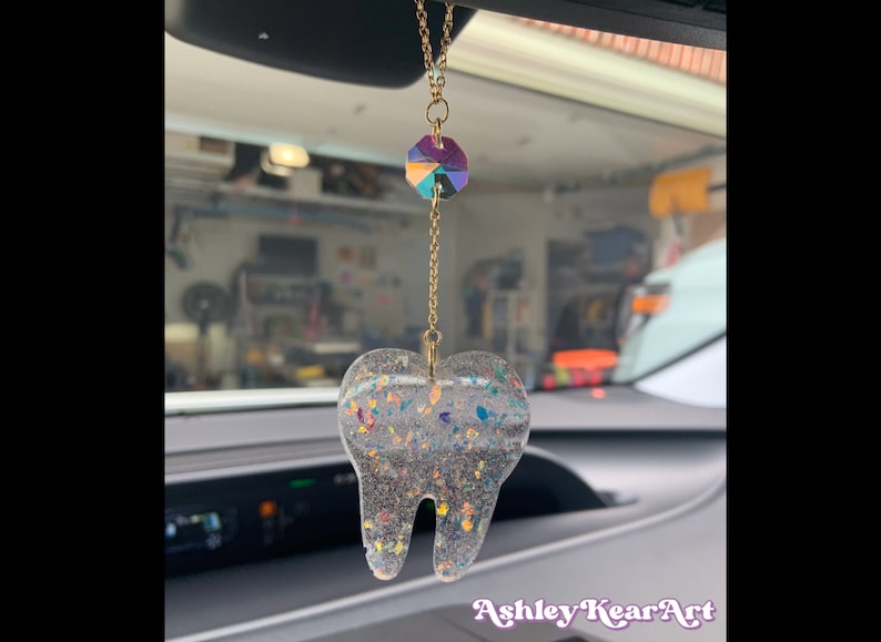 Resin Tooth Suncatcher Dental Suncatcher Dental Car Charm - Etsy