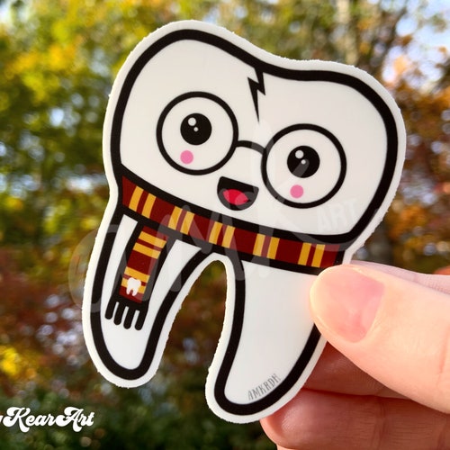 Cute Tooth Sticker Dental Sticker Rdh Sticker Dental - Etsy