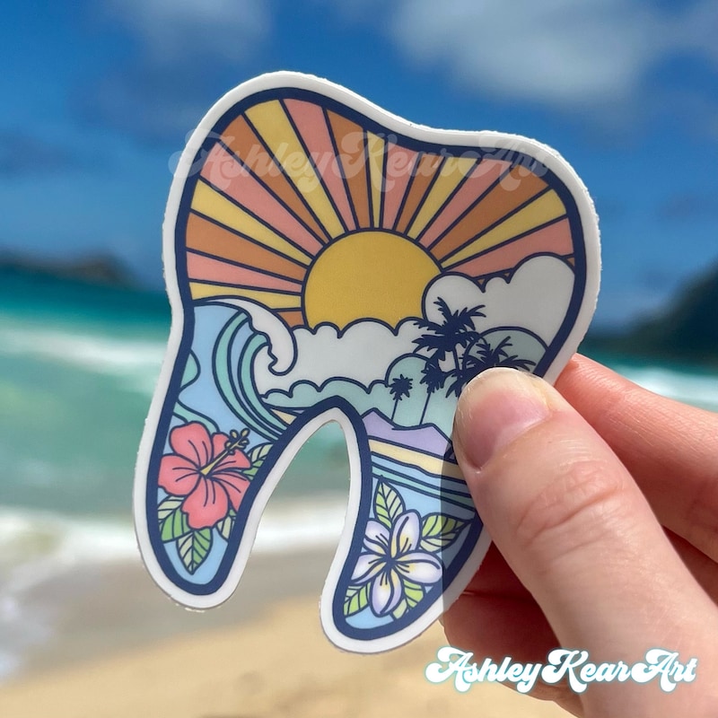 Tooth Dental Sticker - Etsy