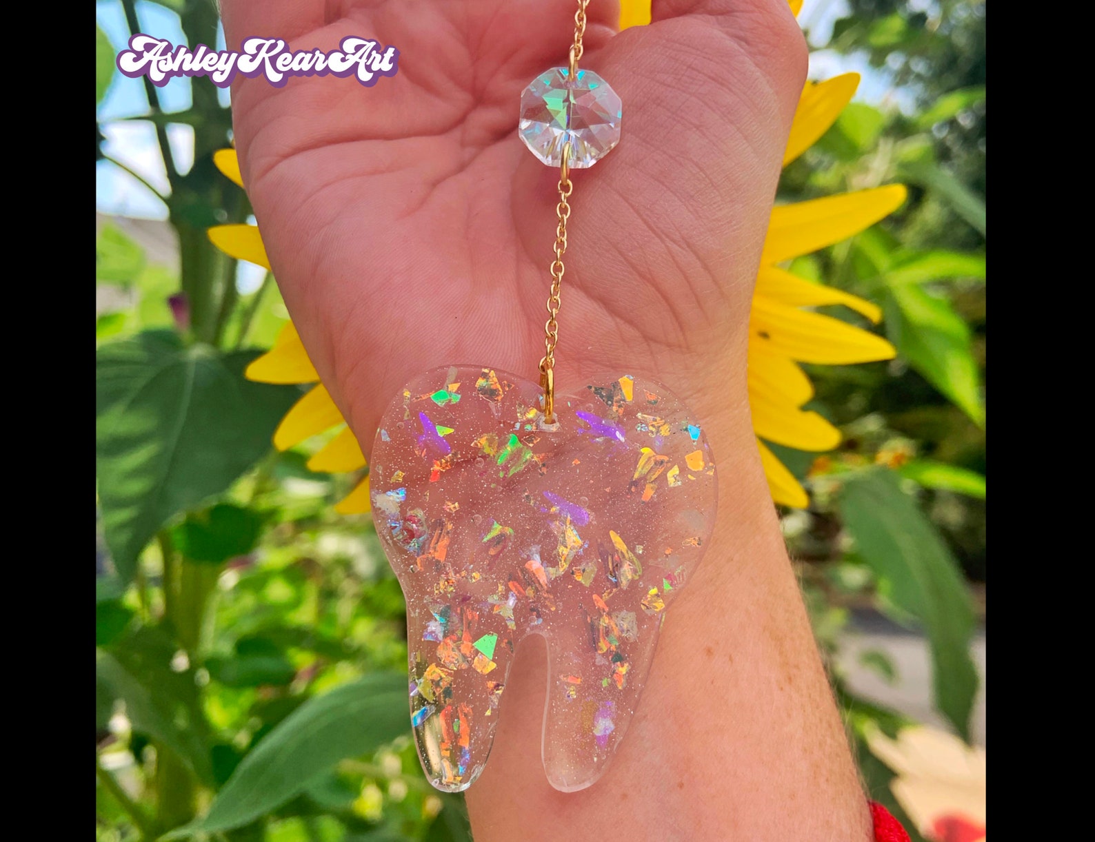 Resin Tooth Suncatcher Dental Suncatcher Dental Car Charm - Etsy