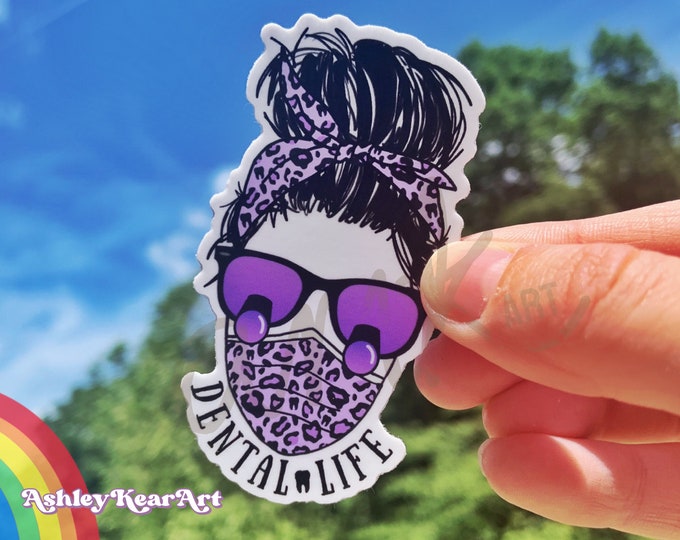 Dental Sticker, Dental Life Sticker, Dental Girl Sticker, Loupes ...