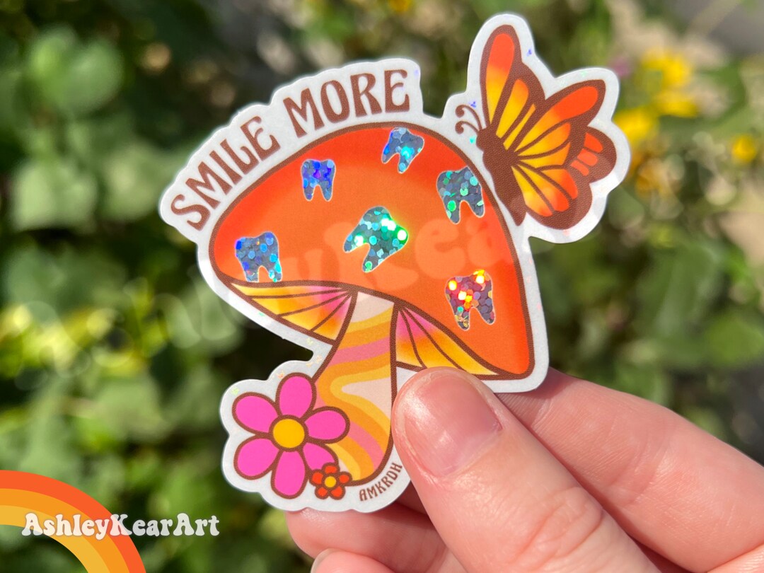 Smile More Dental Sticker, Dental Sticker, Rdh Sticker, Dental ...