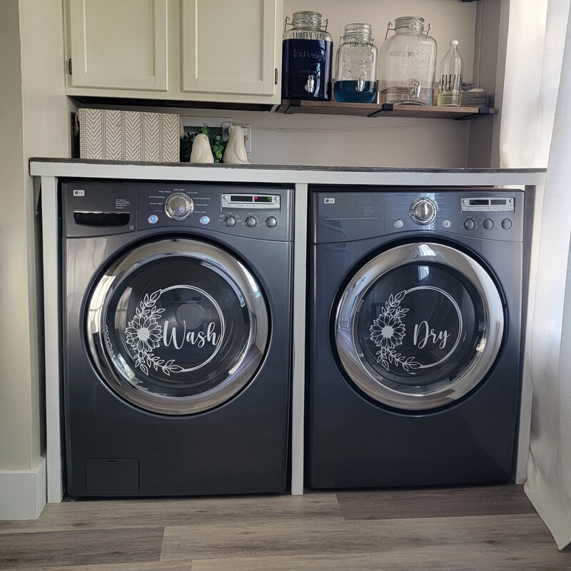 Washer Decal - Etsy