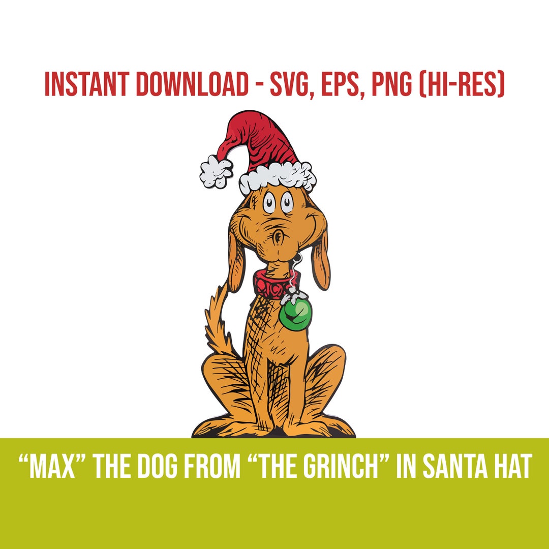 Grinch Dog SVG. Grinch Dog PNG. Grinch Dog EPS. Grinch Dog Max - Etsy ...