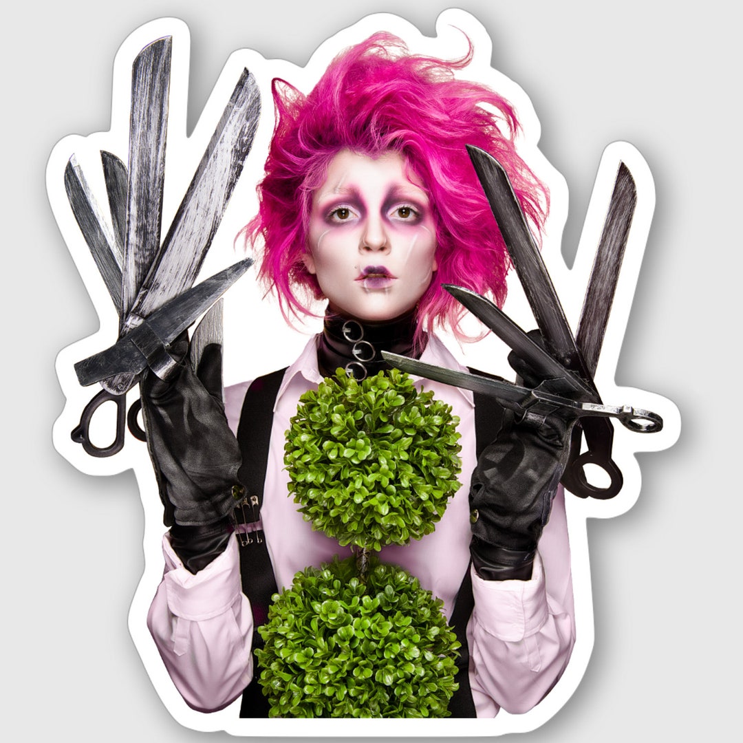 Sticker edward Scissorhands - Etsy