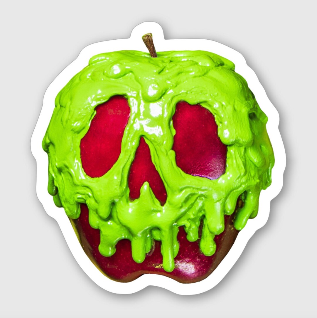 Sticker - "poison Apple" - Etsy
