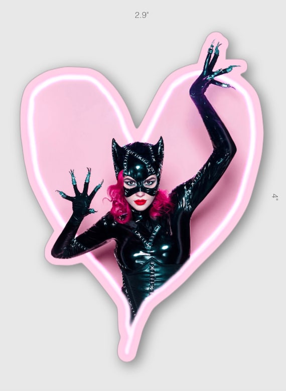 Sticker catwoman | Etsy