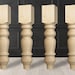 Set of 4 - Husky 29 Inch Tall Farmhouse Style Dining Table Leg - Etsy