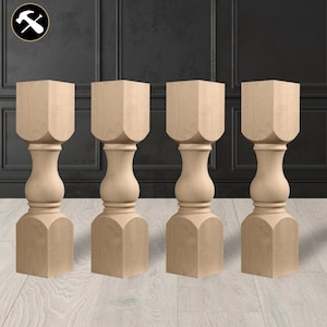 Set of 4 - Shanty2chic 18 Inch Tall Coffee Table or Bench Legs - Etsy