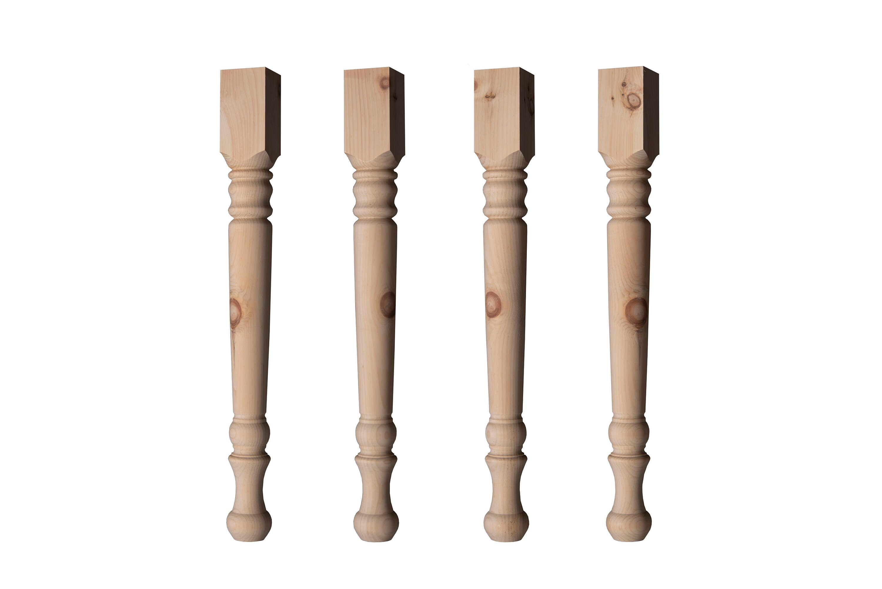 Set of 4 - Farm Style 29 Inch Tall Dining Table Legs - Etsy