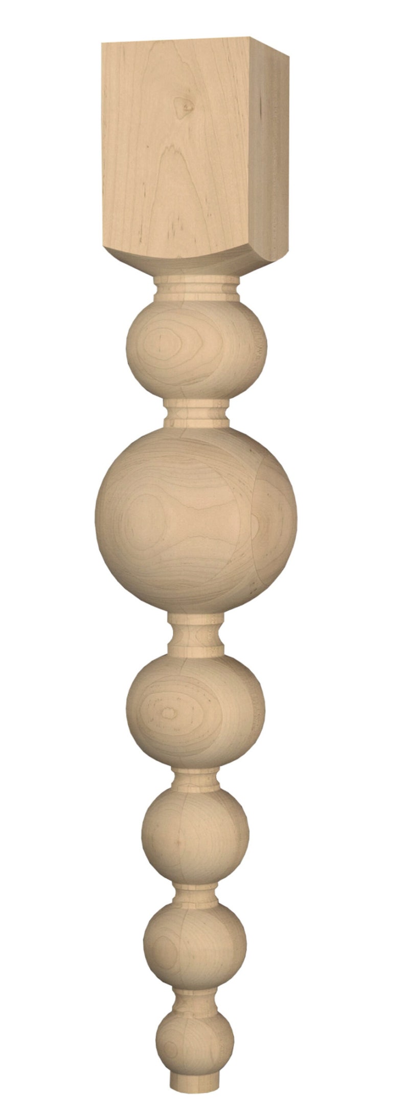 Set of 4 - Hemsworth 34.5 Inch Modern Tall Dining Table Leg - Etsy