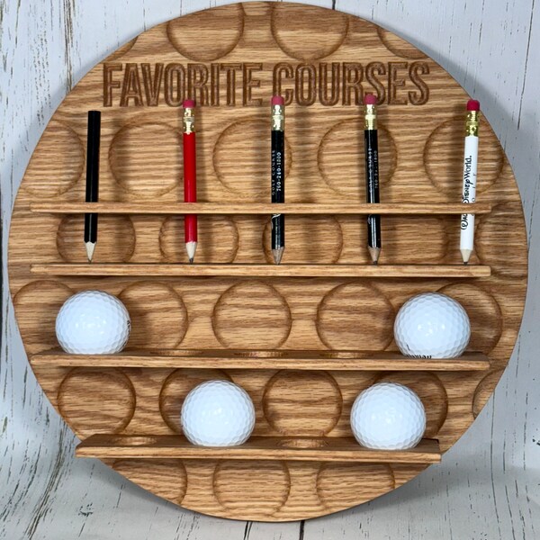 Golf Pencil Rack - Etsy