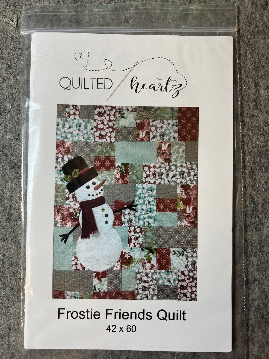 Frosty Friends Quilt Sewing Design by Quilted Heartz Sewing Pattern - Etsy