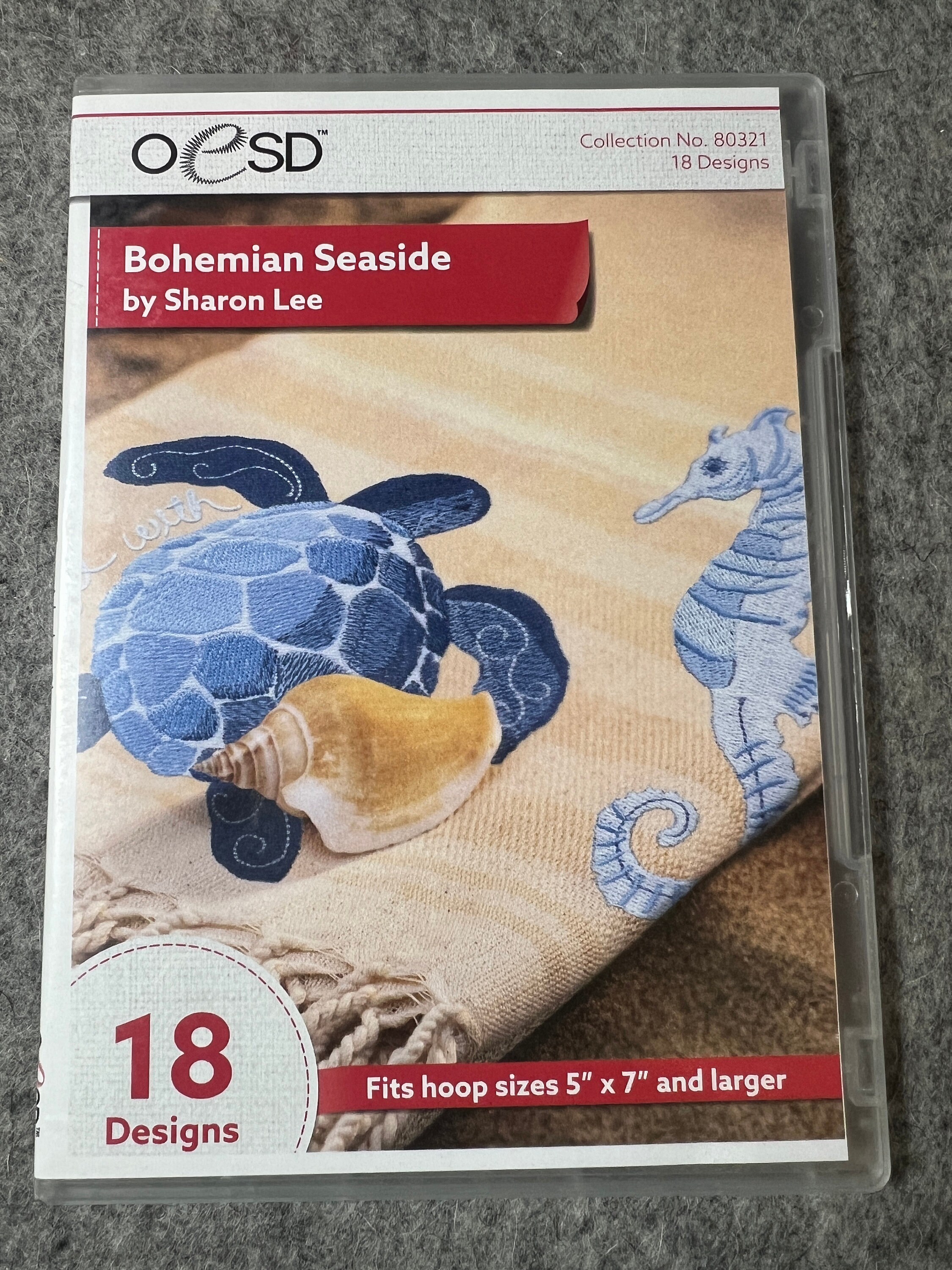 OESD Bohemian Seaside Machine Embroidery Designs CD Collection No ...