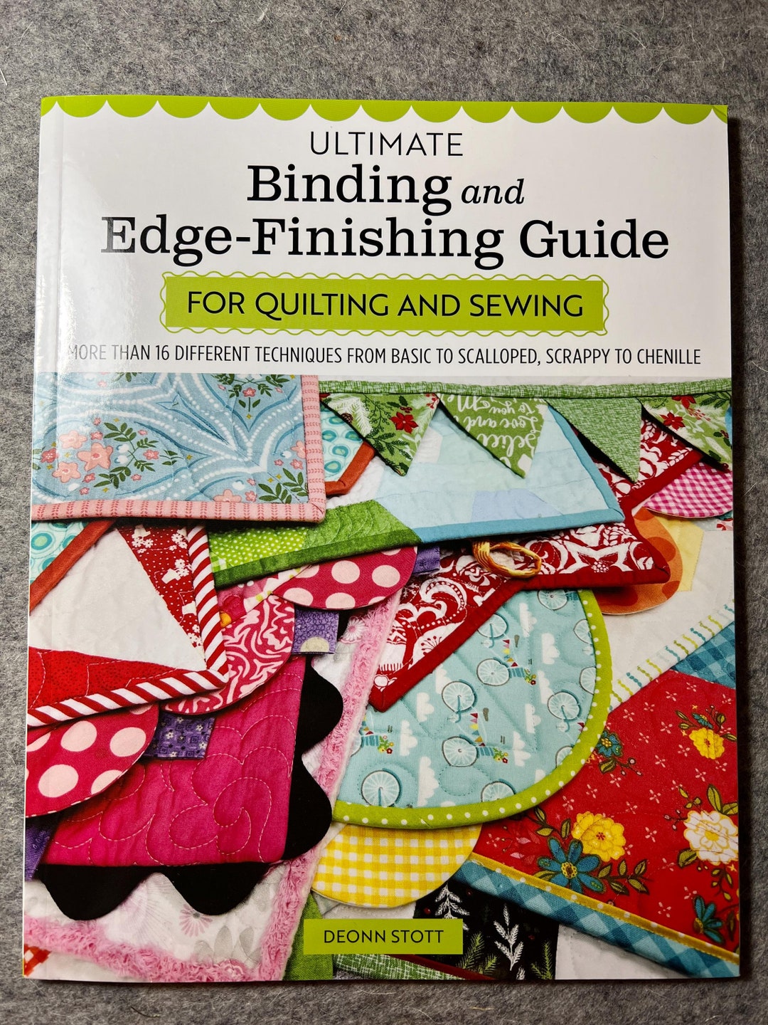 Ultimate Binding and Edge-finishing Guide by Deonn Stott Autographed Book - Etsy