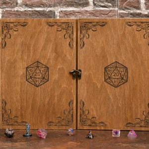 DM Book Screen 02. Wooden RPG GM Screen for Dnd. Pathfinder Screen ...