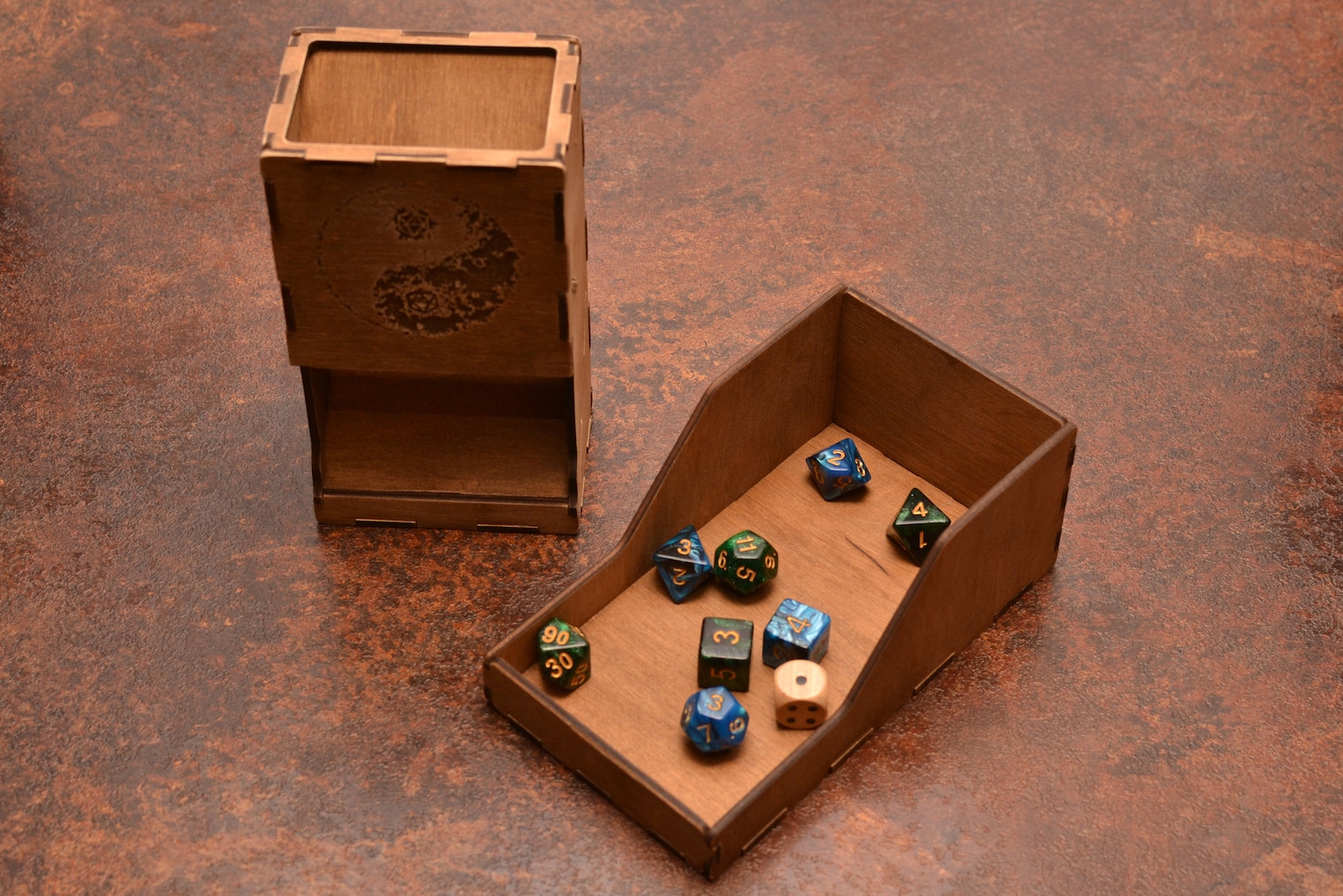 Folding Dice Tower. - Etsy