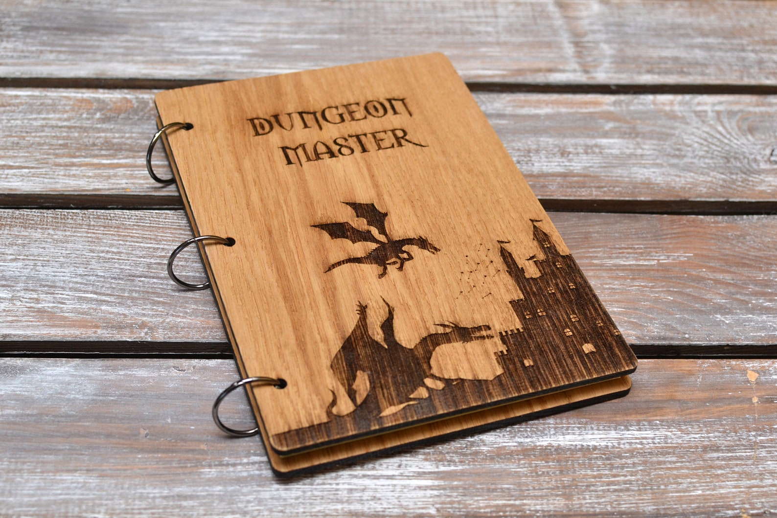 Customizable D&D Spiral Notebook Dungeons and Dragons | Etsy