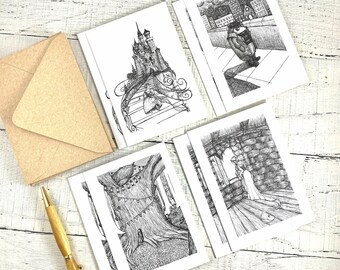 Boxed Blank Note Cards - Etsy