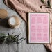 Angel Numbers Pink Poster, Aesthetic Decor, Printable Wall Art Pink ...