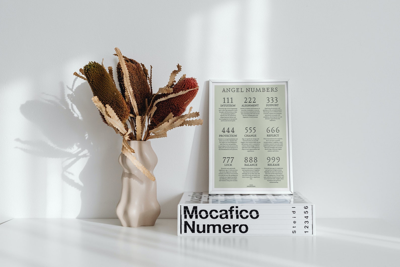 Angel Numbers Sage Poster, Aesthetic Decor, Printable Wall Art Sage ...