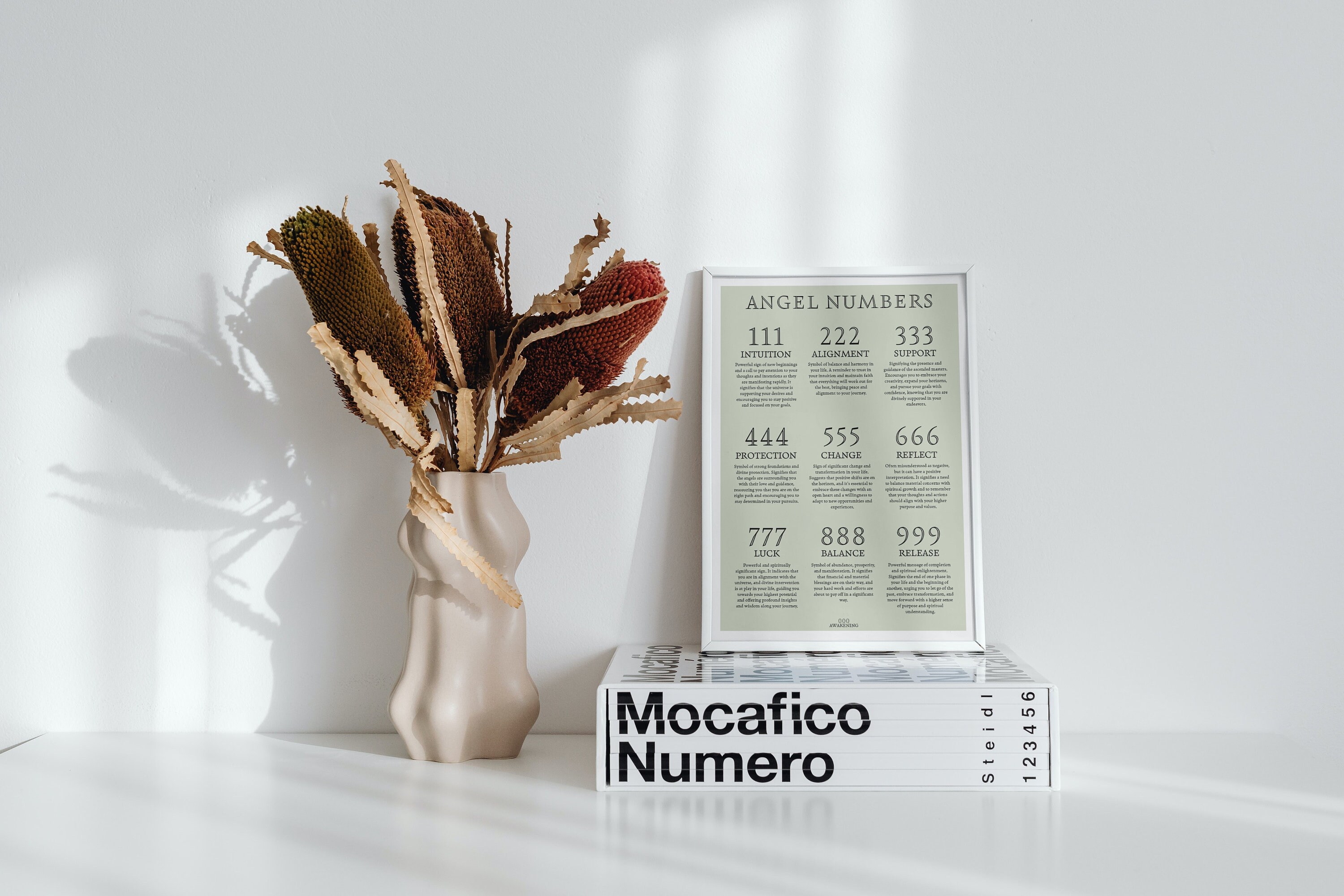 Angel Numbers Sage Poster, Aesthetic Decor, Printable Wall Art Sage ...