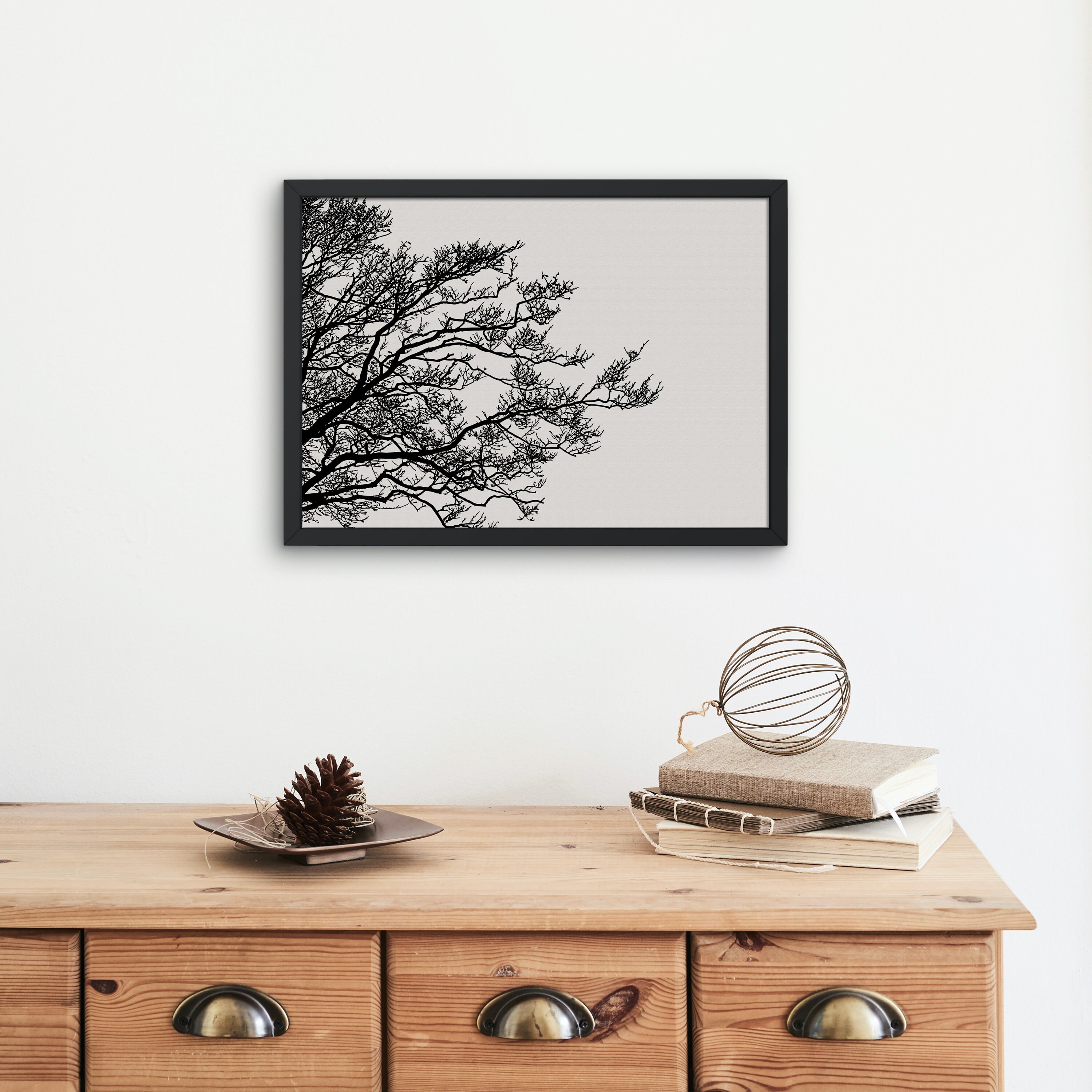 Pine Tree Branch, Branch Printable, Vintage Tree Drawing, Printable ...