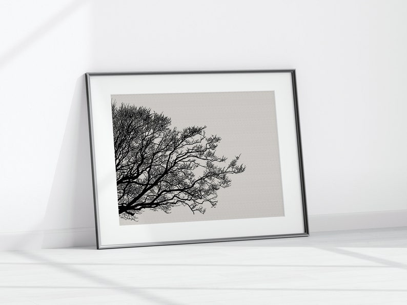 Pine Tree Branch Branch Printable Vintage Tree Drawing - Etsy