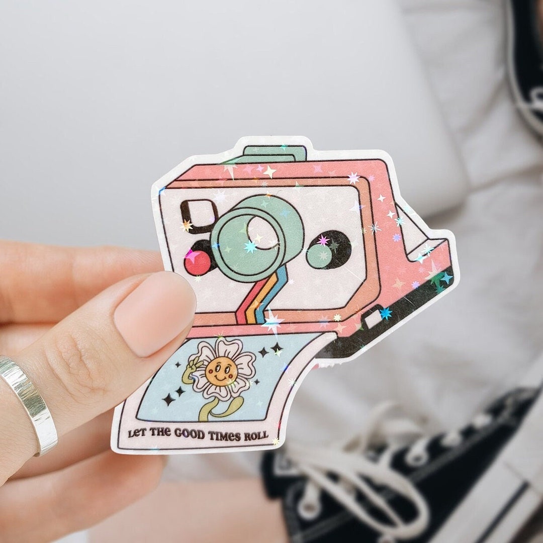 Polaroid Camera Sticker // Kindle Stickers // Stickers for Water ...