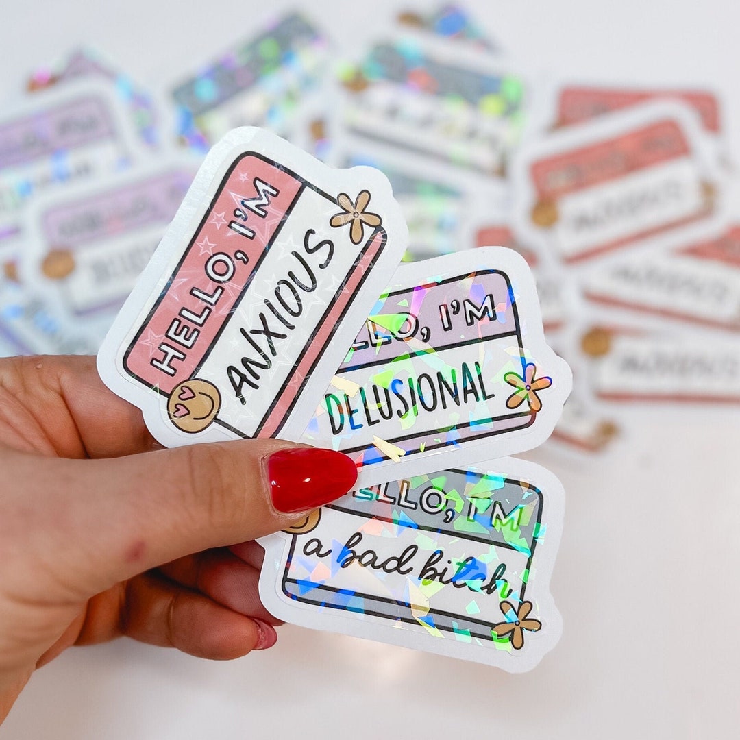 Cute Name Style Sticker - Adorable & Funny Decals for Laptops, Kindles ...
