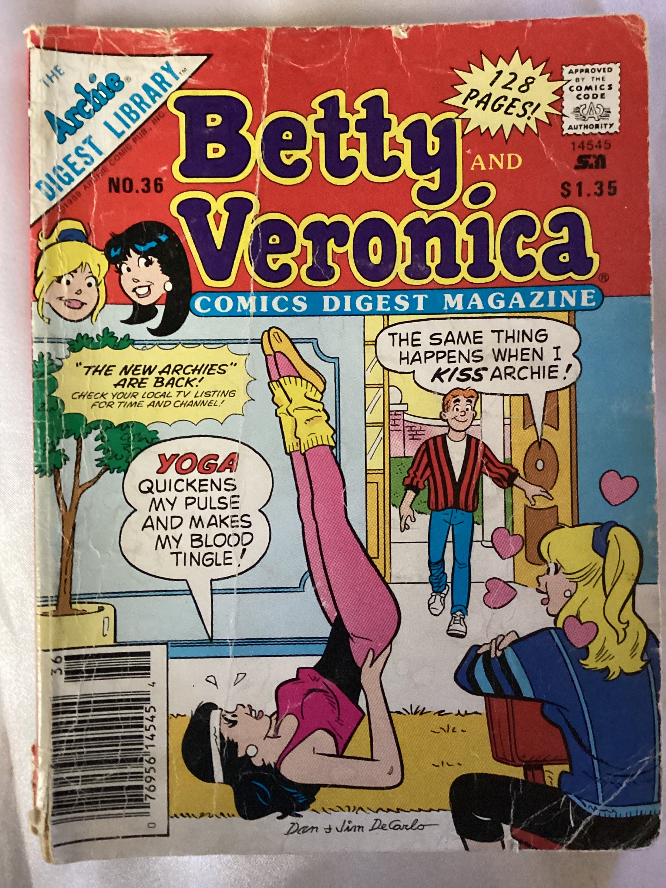 Archie, Jughead, Betty, Veronica- Vintage Comic Book Digests-previously ...