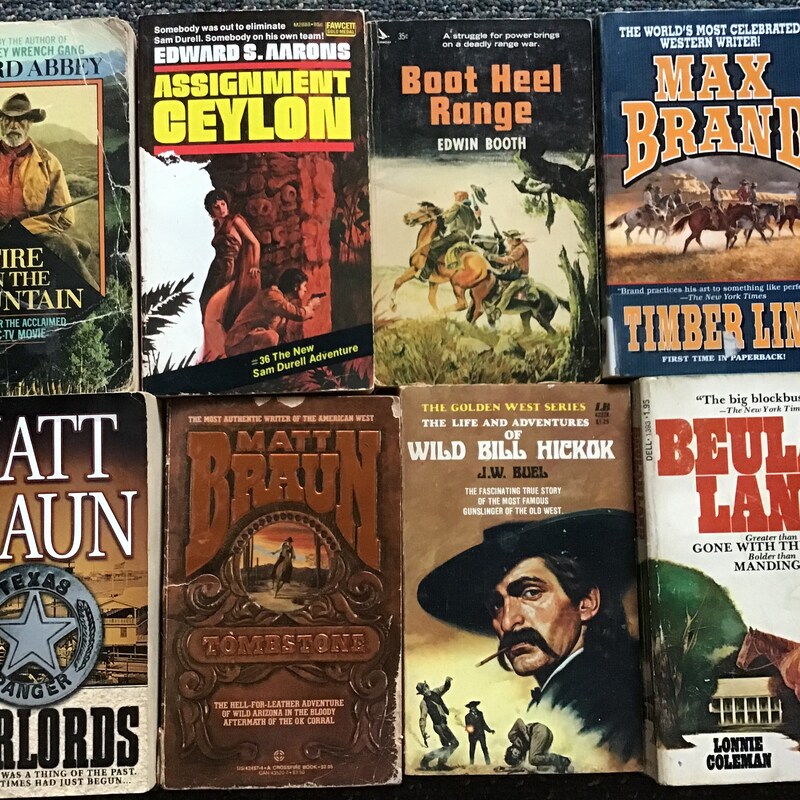 Western Novels - Etsy