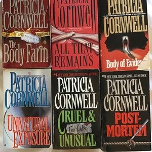 Assortment of Patricia Cornwell Hardback/paperback Novels - Etsy