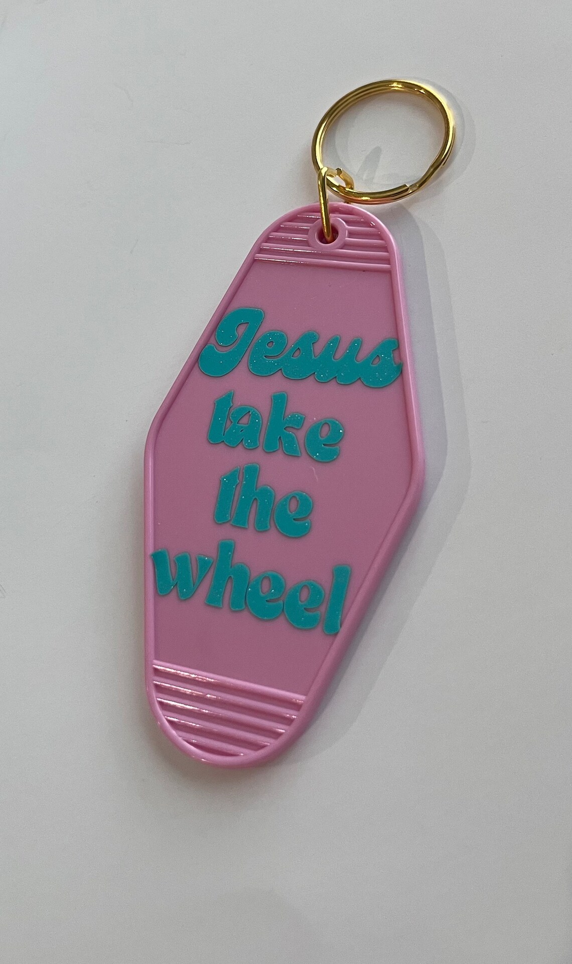 Retro Motel Keychain, Personalized Keychain, Hotel Keychain, Colorful ...