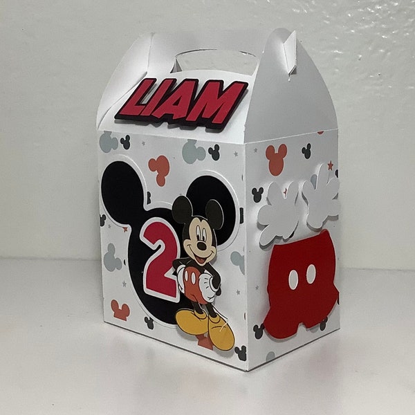 Mickey Mouse Box - Etsy