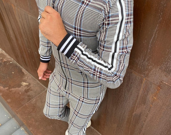 Men Tracking Walking Suit, Shipping From TEXAS. Valentine's Tracksuit ...