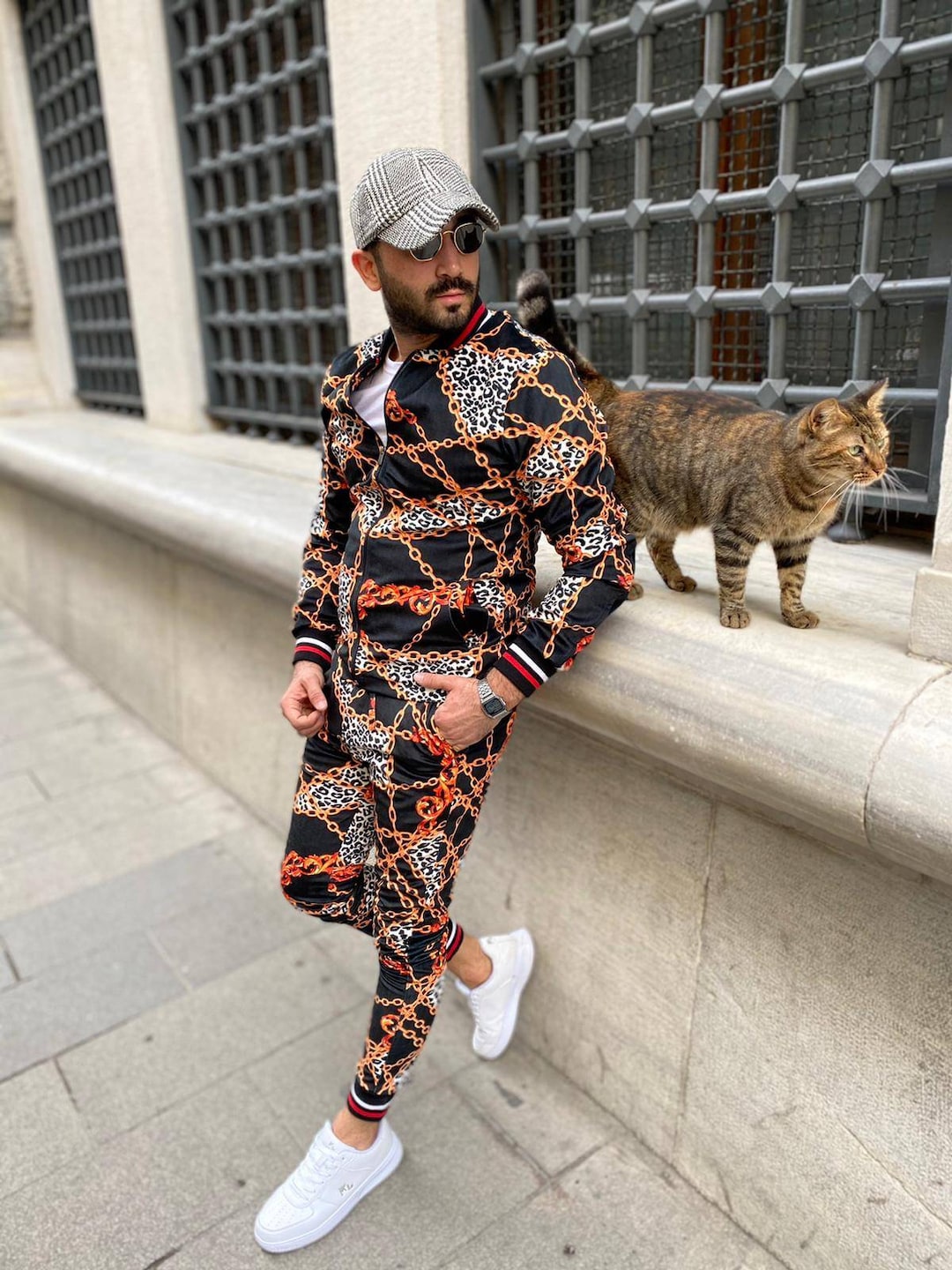 Men Tracking Walking Suit, Shipping From TEXAS. Valentine's Tracksuit ...