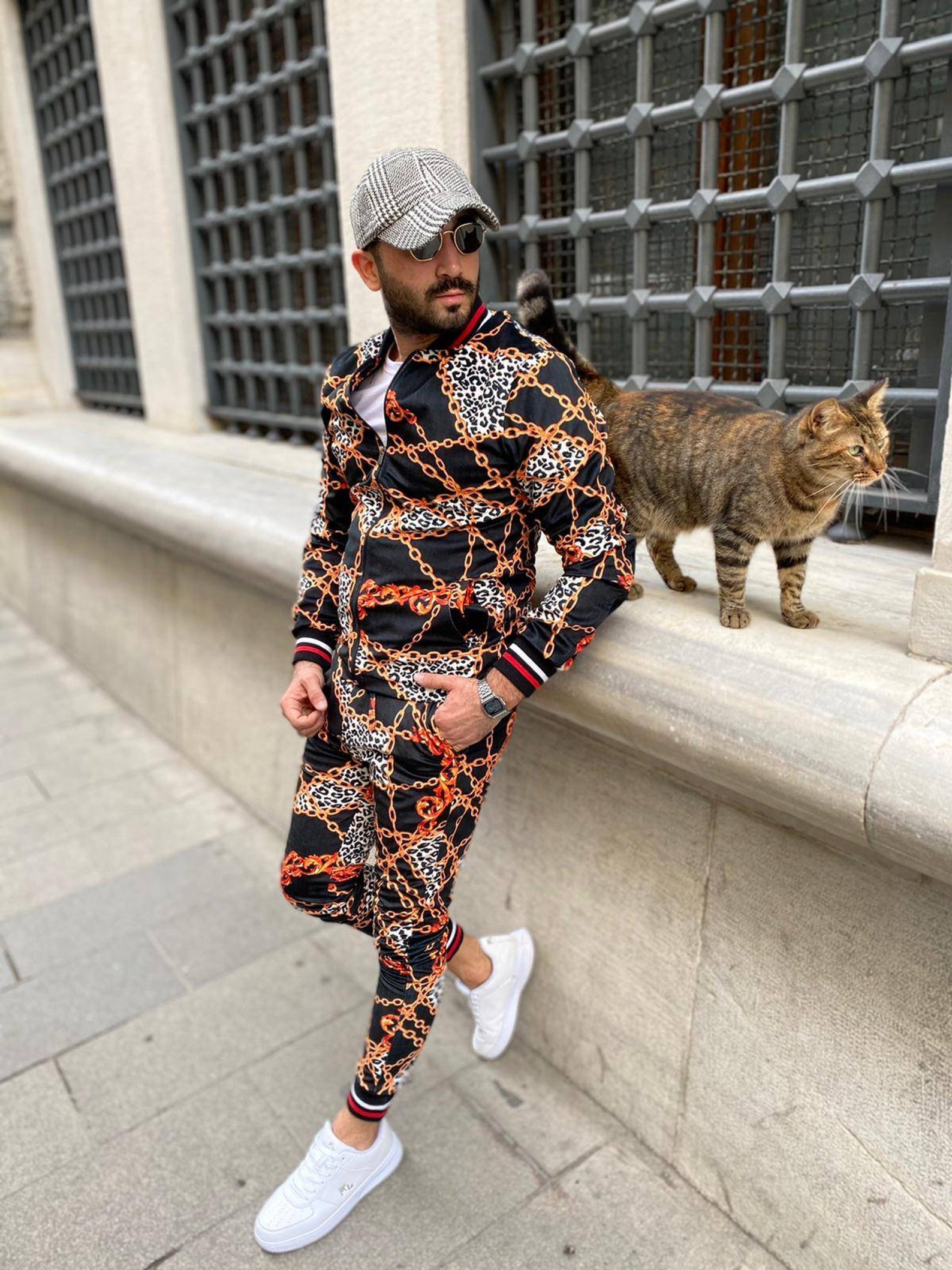 Men Tracking Walking Suit, Shipping From TEXAS. Valentine's Tracksuit ...