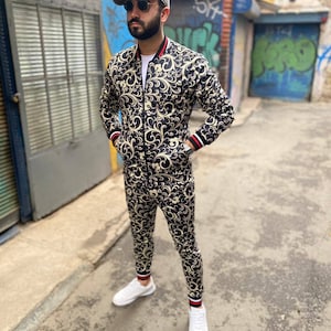 Men Tracking Walking Suit, Shipping From TEXAS. Valentine's Tracksuit ...