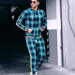 Men Tracking Walking Suit, Shipping From TEXAS. Valentine's Tracksuit ...