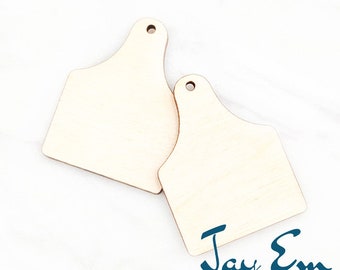 10 Pieces DIY Unfinished Laser Cut Natural Wood Earrings Blanks Wood ...