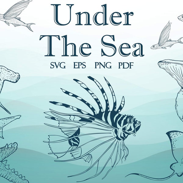 Ocean Svg Files - Etsy